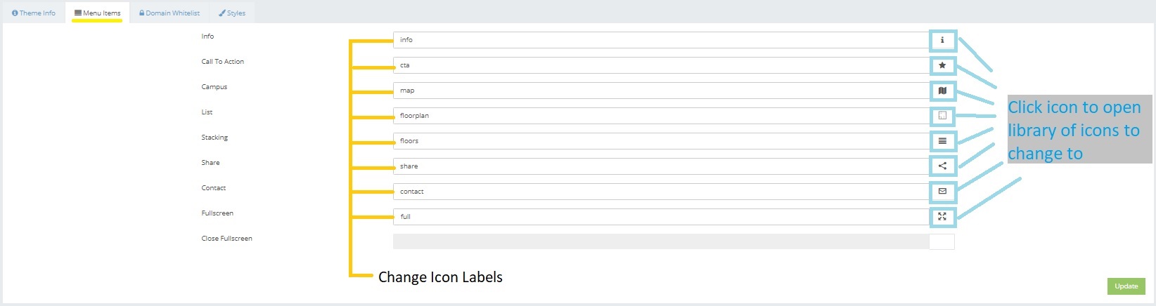 Themes – TourBuilder