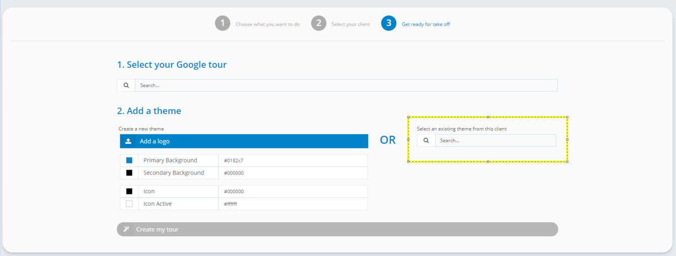 Themes – TourBuilder