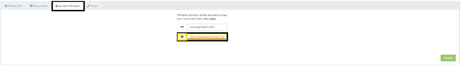 Themes – TourBuilder
