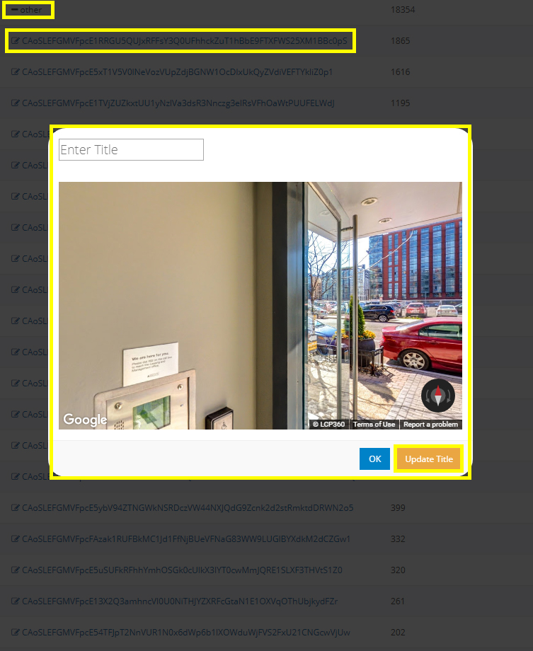 Analytics – TourBuilder